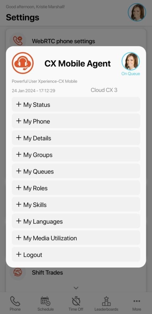 CX MOBILE for Genesys Cloud